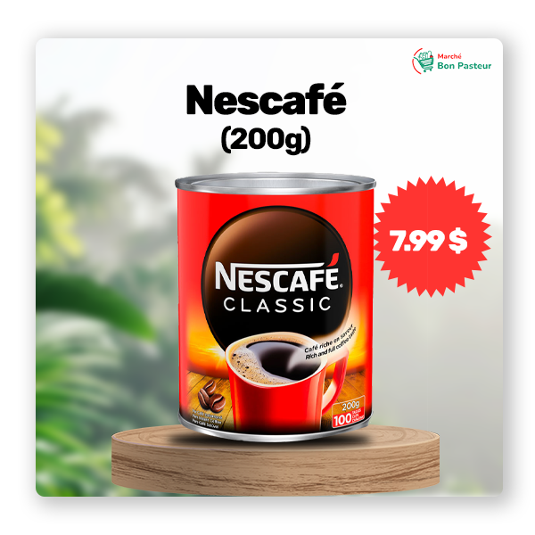 Nescafé – 200 g - Marche Bon Pasteur